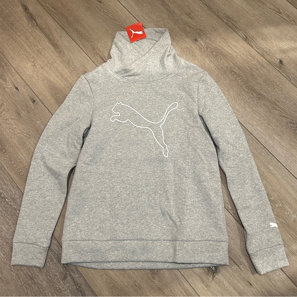 Puma | Sweaters | Puma Womens Gray Sweatshirt | Poshmark